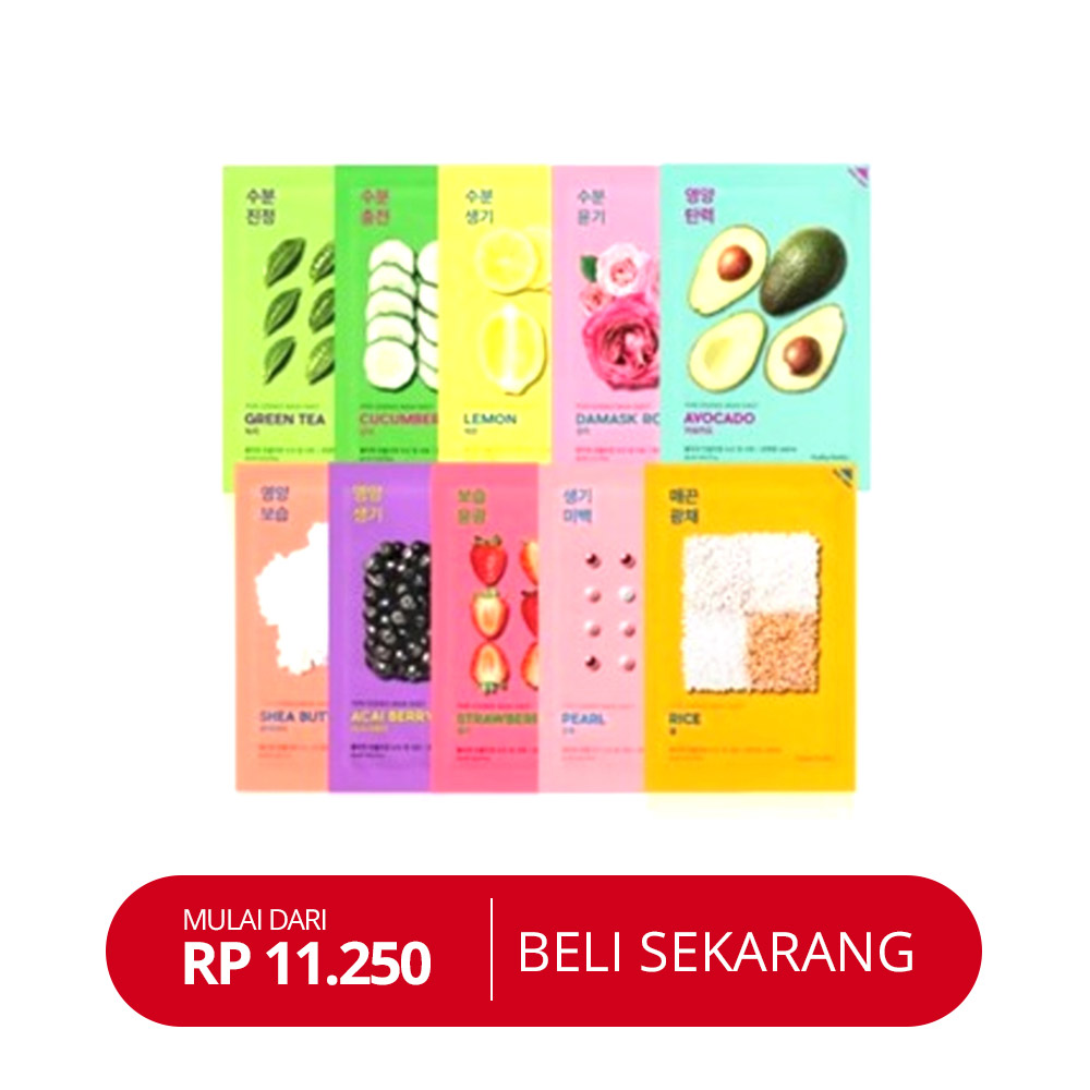 5 Variasi Sheet Mask Ini Ampuh untuk Mengecilkan Pori-Pori Wajah, lho!