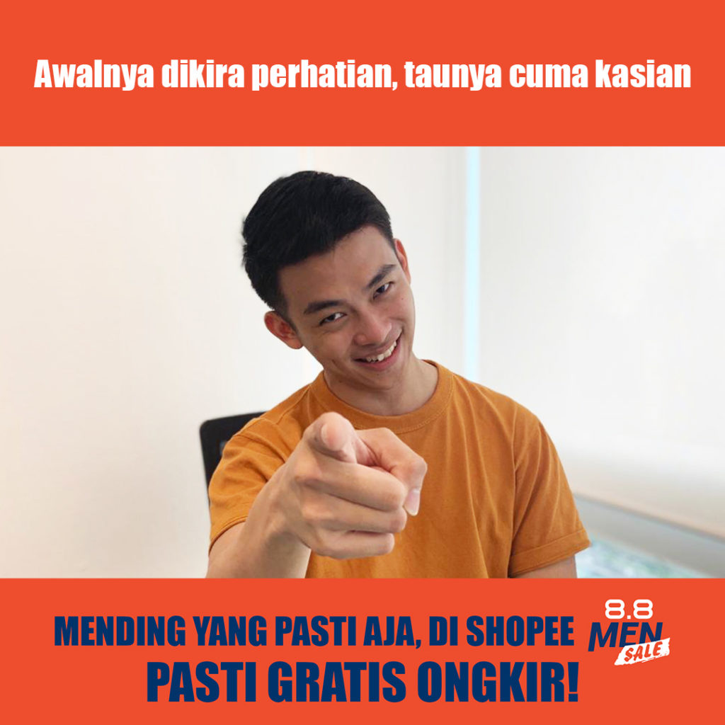 Yuk Ikutan Kompetisi Meme #ShopeePalingPasti di 8.8 Shopee Men Sale dan ...