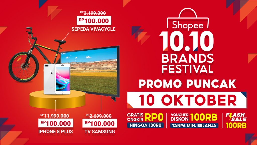 Hari Ini! Serbu Penawaran Dari Brand Favorit dalam Promo Puncak Shopee ...