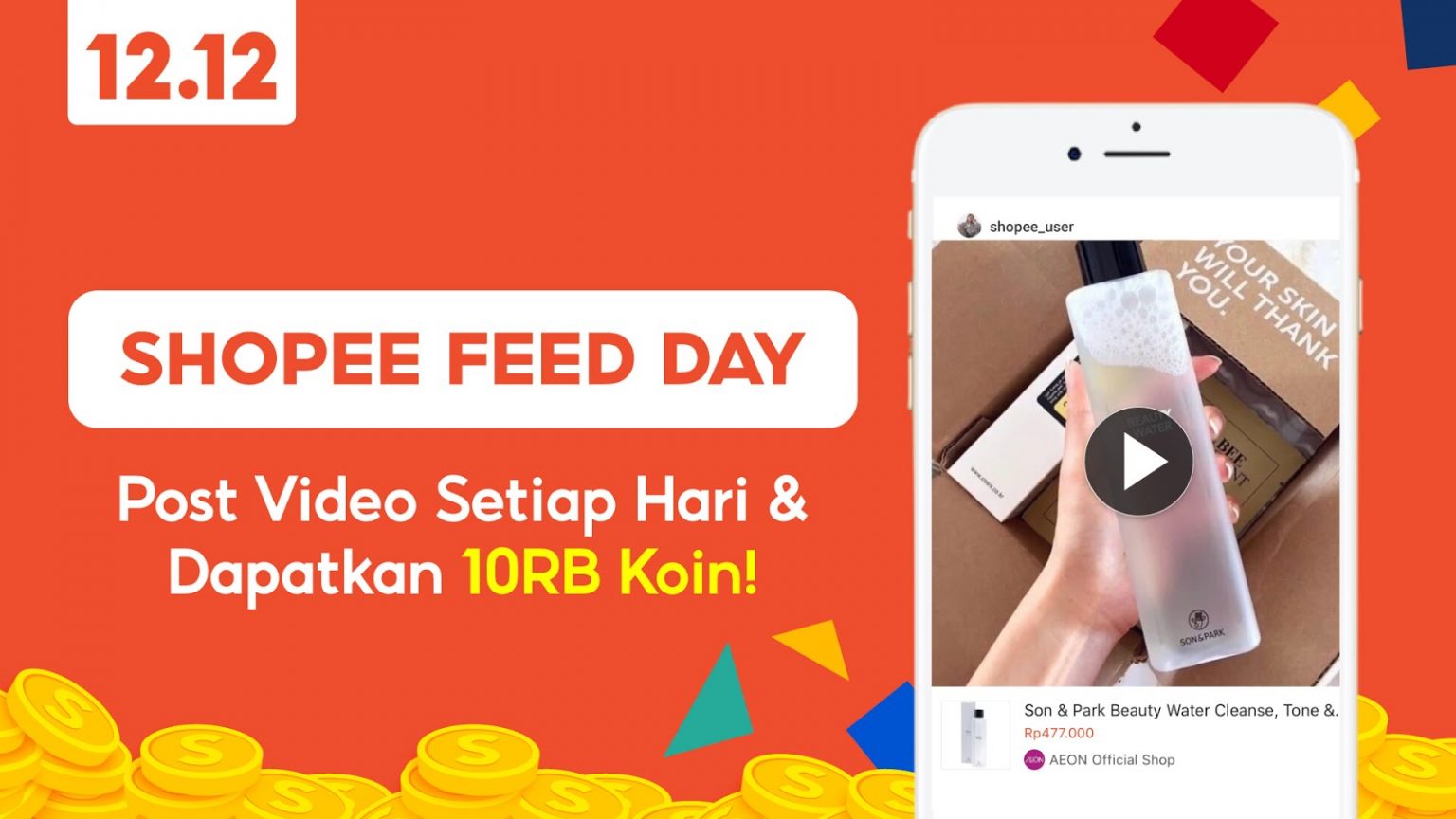 Mau Dapat 10RB Koin Shopee? Ayo Ikut Shopee Feed Day! - Inspirasi Shopee