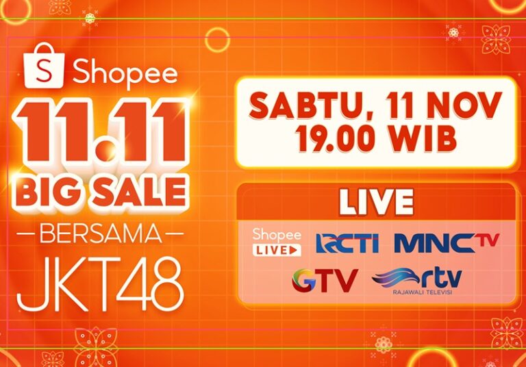 Spesial Sabtu Malam Ini! JKT48 Tampil Secara Live di Shopee 11.11 Big Sale TV Show, Banyak Promo ...